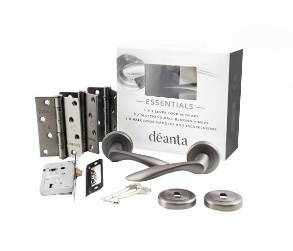 ARAN BLACK GRAPHITE - Deanta Doors