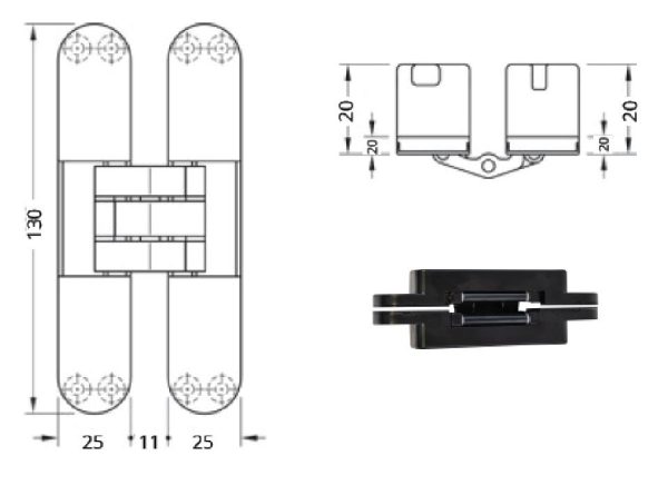 Concealed Hinges - Deanta Doors